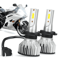 For Yamaha R6 2006-2020 - 2Pcs H7 White 6000k LED Headlight Bulbs ...