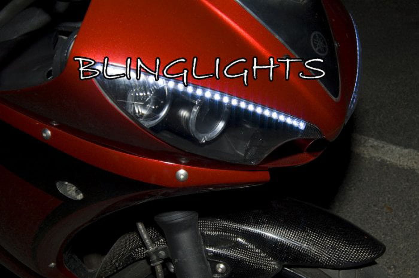 For Yamaha R6 YZF-R6 LED DRL Strips for Headlamps Headlights Head Lamps ...