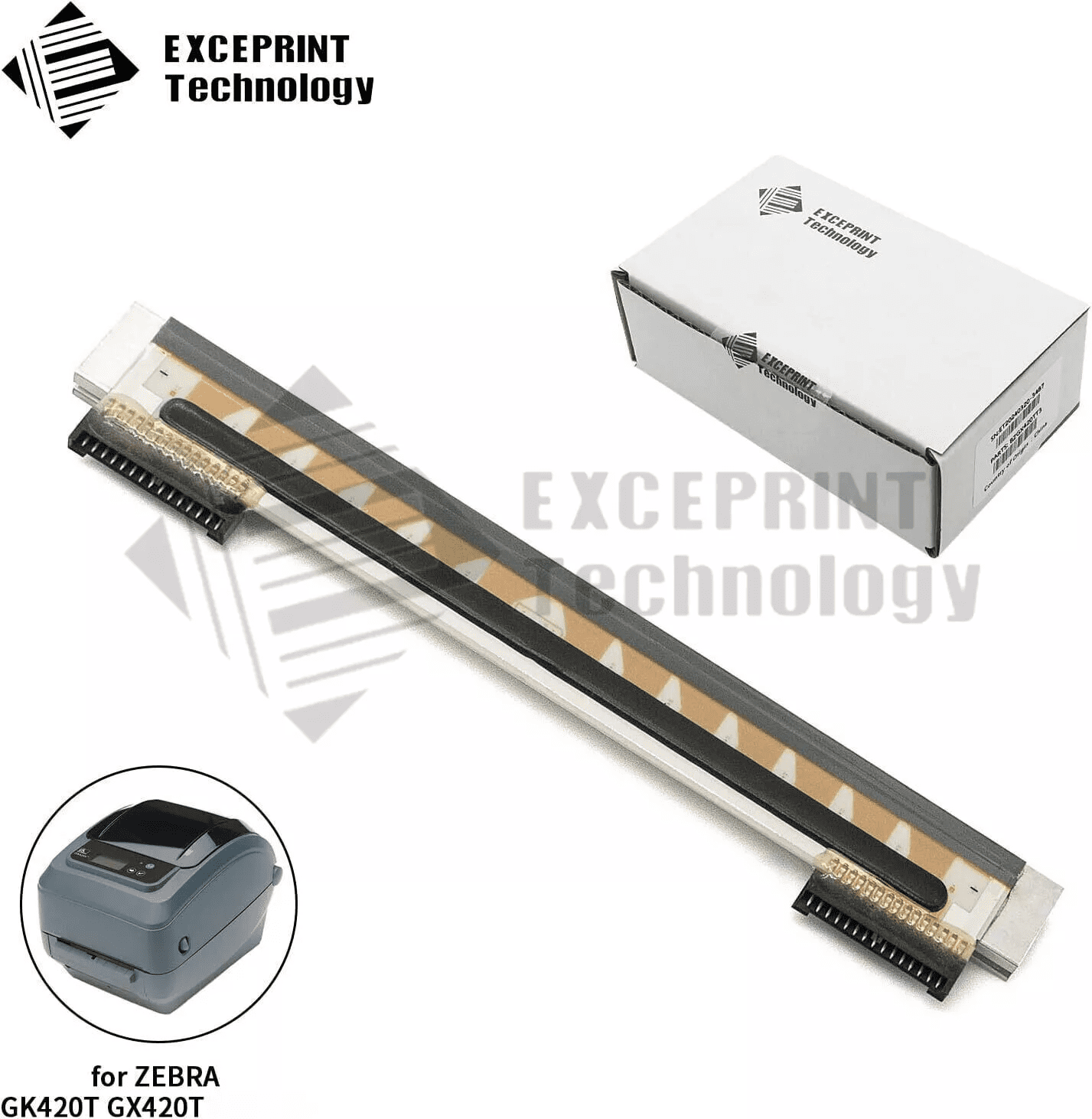 For Zebra 105934-038 Printhead Compatible GX420T GK420T Thermal Printer ...