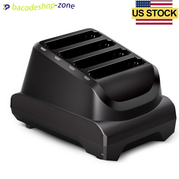 For Zebra TC53/TC58 4-Slot Charger Cradle with Power SAC-NGTC5TC7-4SCHG ...