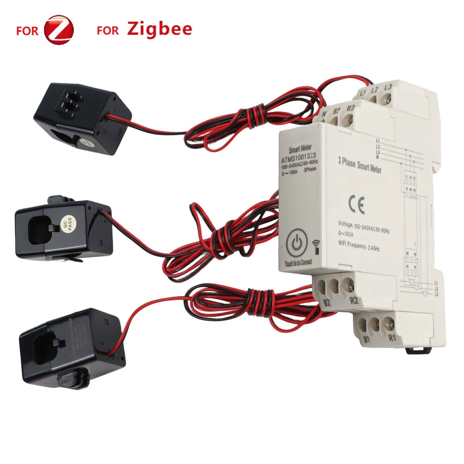 For Zigbee Smart Energy Meter For Three Phase Power Monitoring With ...