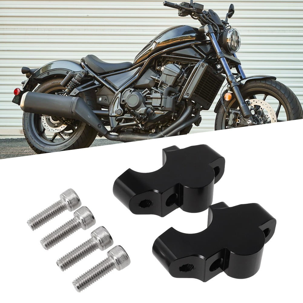 For for For for REBEL CMX1100 2021+ Handle Bar Riser Clamp Raised ...