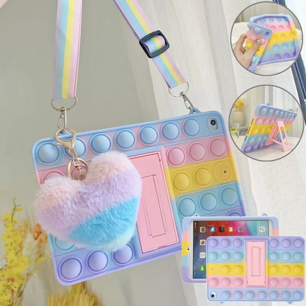 For iPad 8th 7th 6th 5th Gen Mini Air 4 Pop Fidget Toys Bubble Push ...