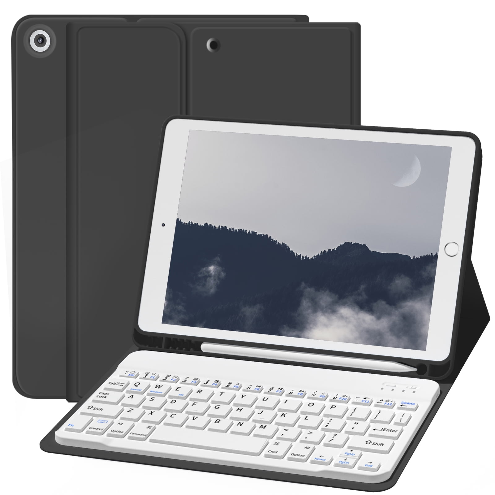 Pink Ipad Keyboard Case For IPad 9.7 Inch - Detachable Magnetic ...