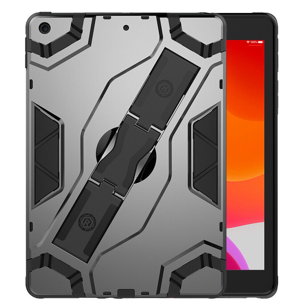 For iPad 9th Gen 10.2 Air 4th 5th Generation Hard Case Shockproof Stand ...