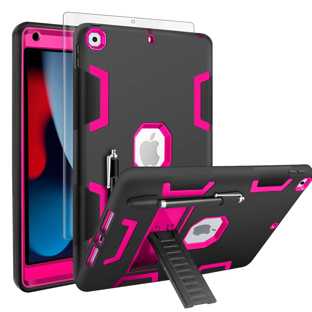 AICase iPad 9th Generation 10.2 Case, Heavy Duty Shockproof Cover ...