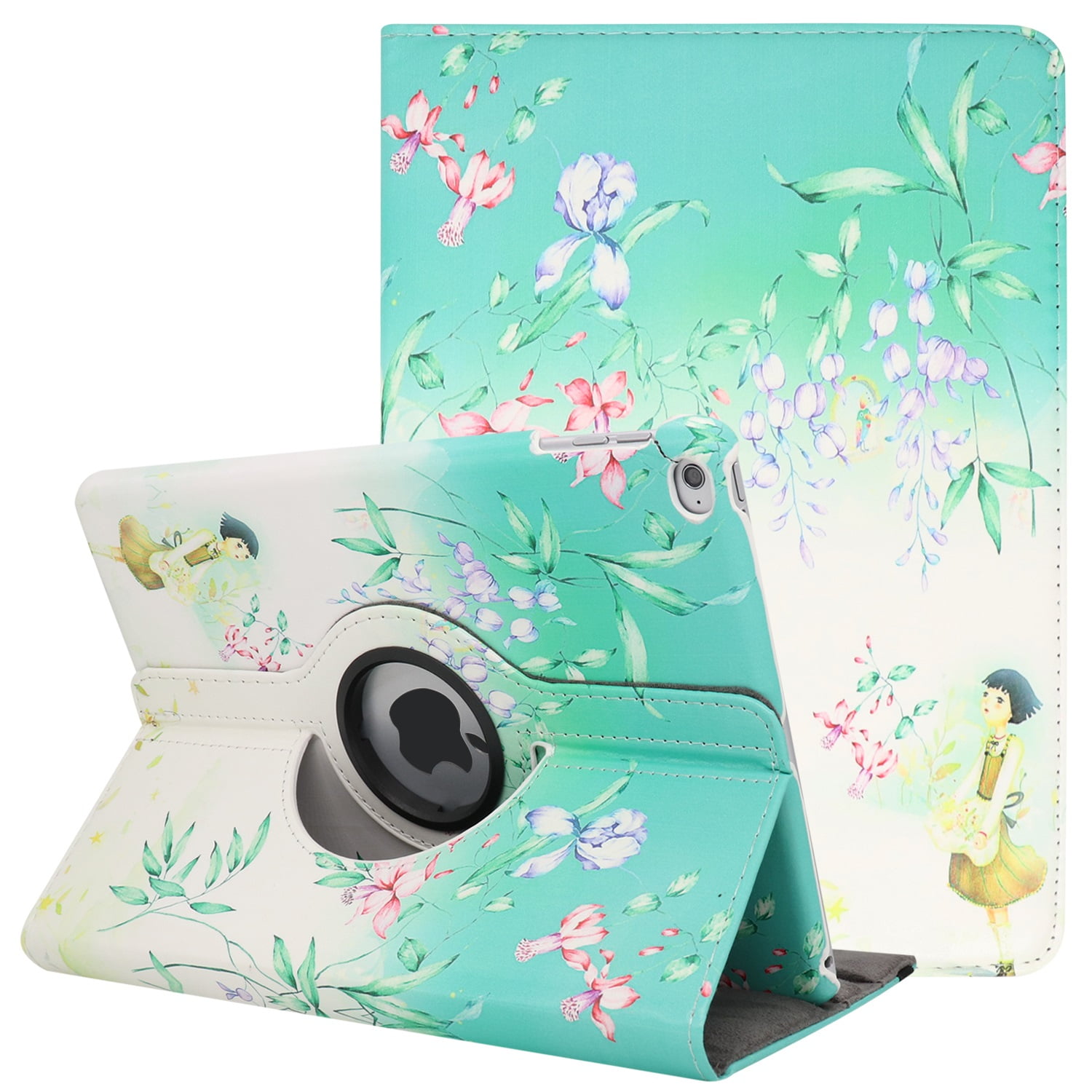 Walmart iPad Air 2013 & 6th Gen 2018/2017 Case, 360 Degree Rotating ...