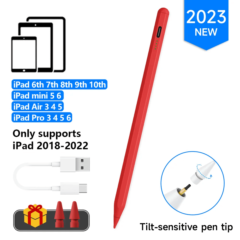 For iPad Pencil Palm Rejection Stylus Apple Pencil Pen For iPad ...