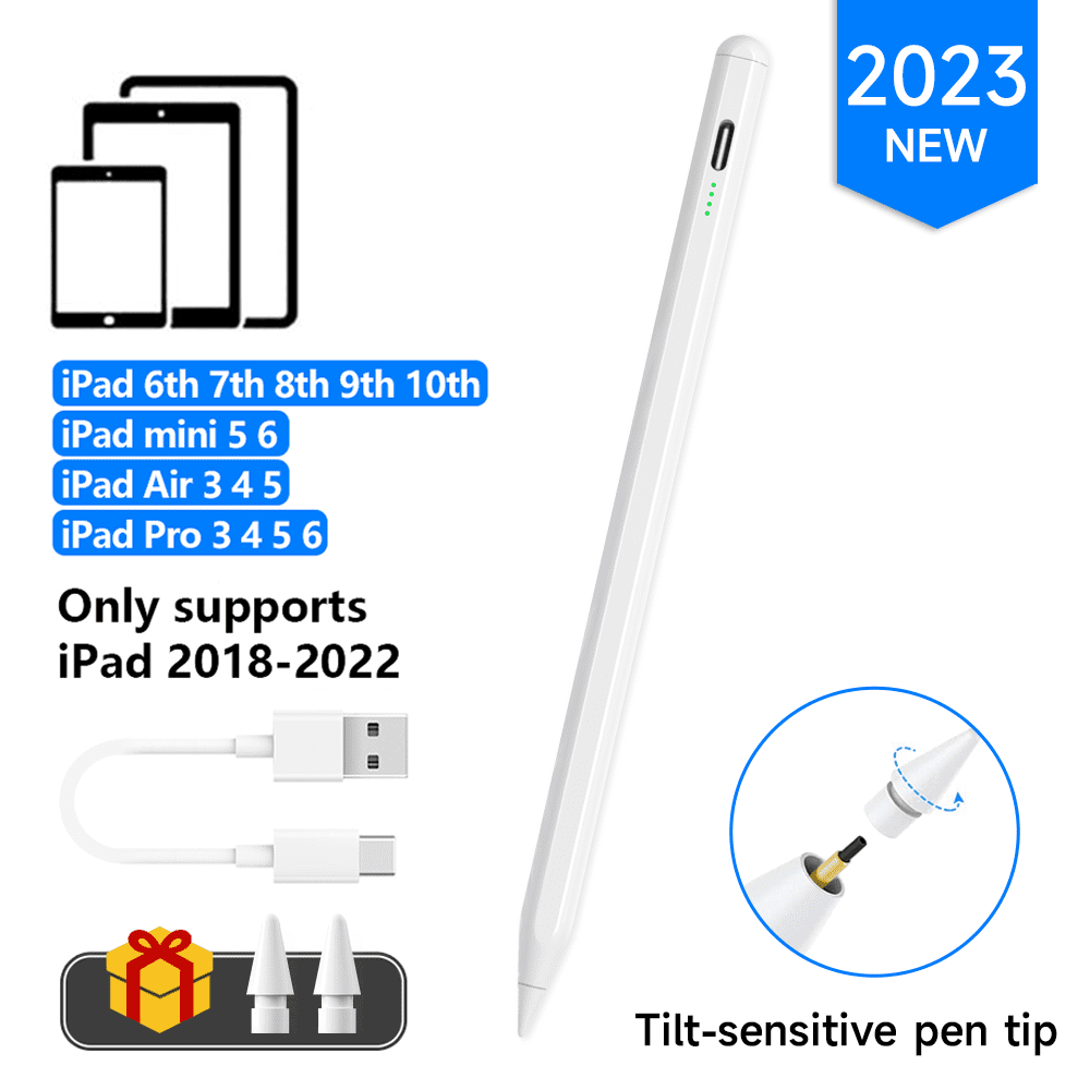 For iPad Pencil Palm Rejection Stylus Apple Pencil Pen For iPad ...