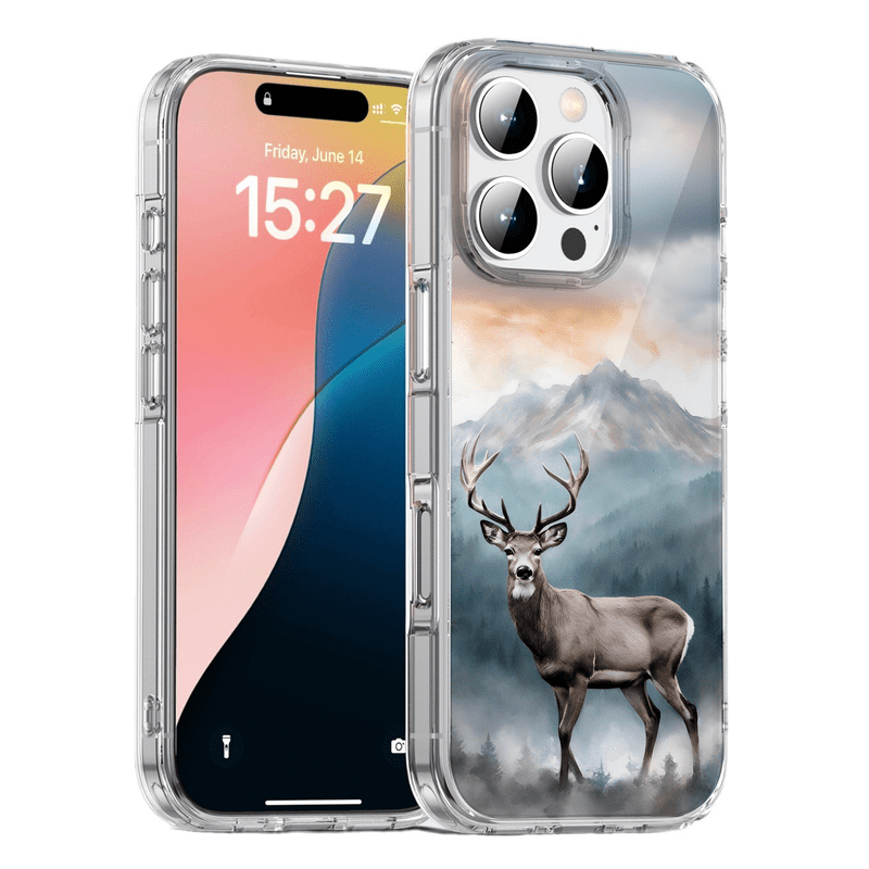 HZSY. Protective Gel Phone Case for iPhone 12 Mini - Printed Elk ...