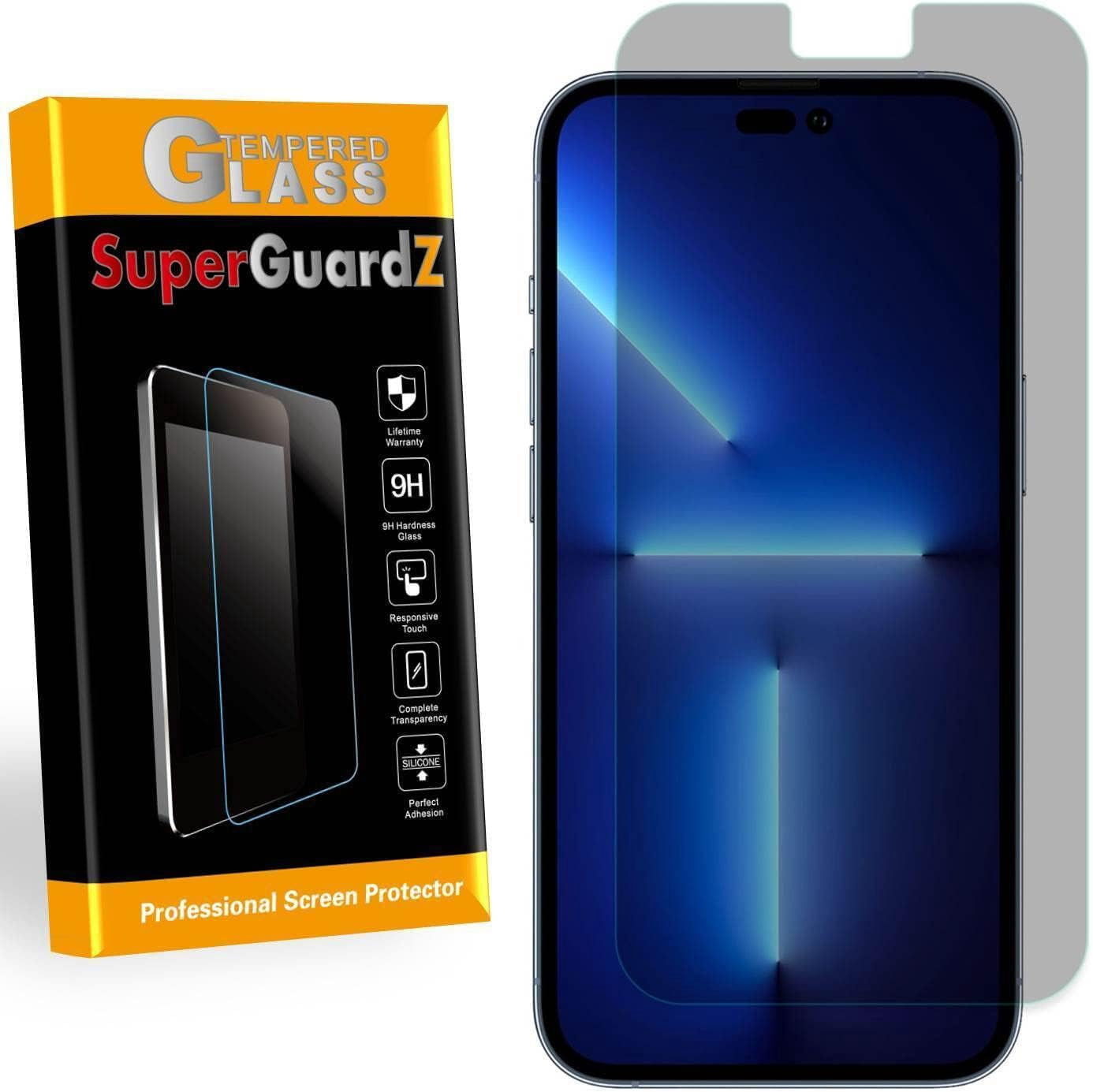For iPhone 12 Pro Max - SuperGuardZ Privacy Anti Spy Screen Protector ...