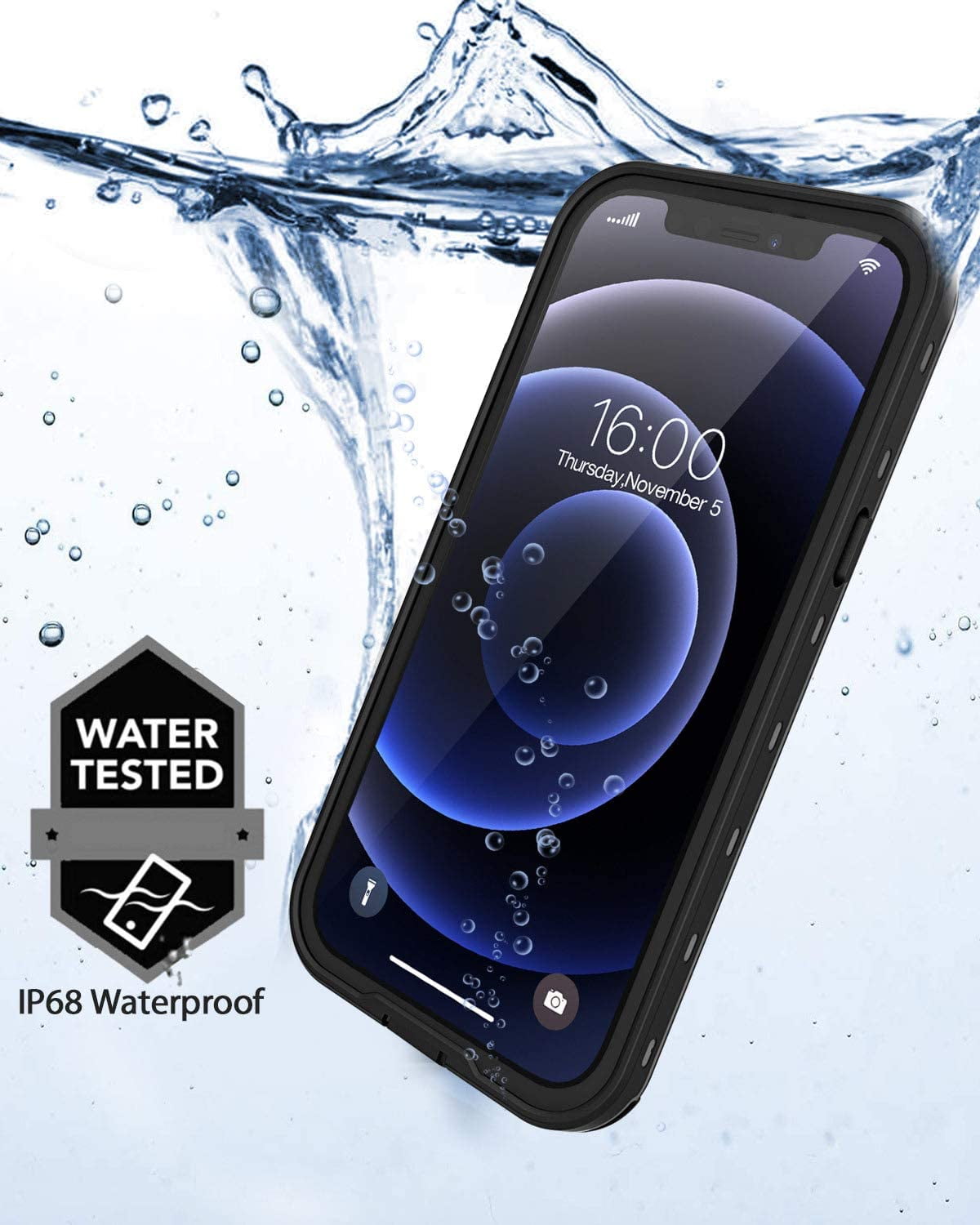 For Iphone 12 Pro Waterproof Case Mag Safe Shockproof Heavy Duty Cover