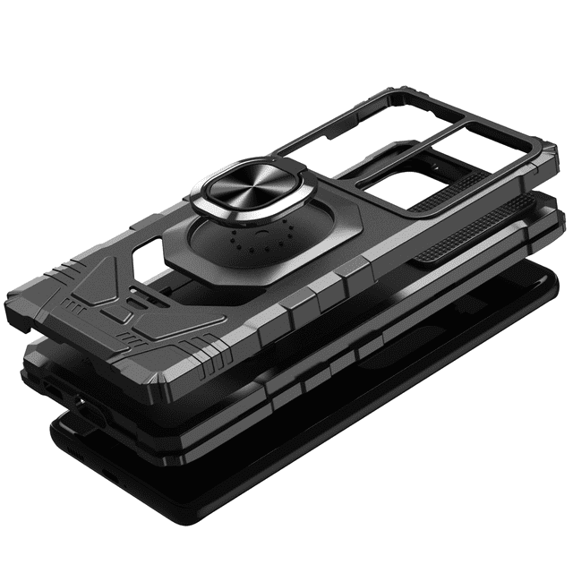 For iPhone 12 & iPhone 12 Pro (Open Camera Hole) Robotic Hybrid with ...