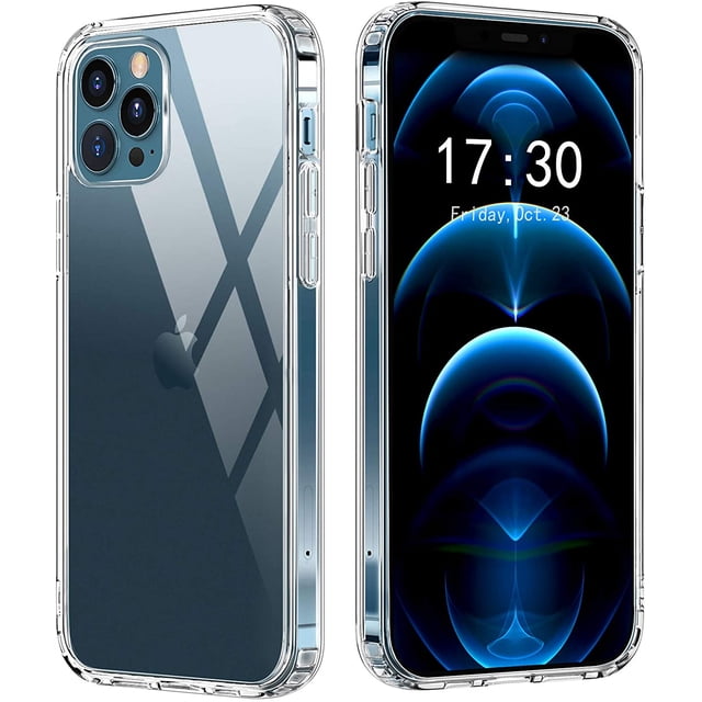 For iPhone 13 6.1" Case Slim CRYSTAL CLEAR Full Body Front and Back ...