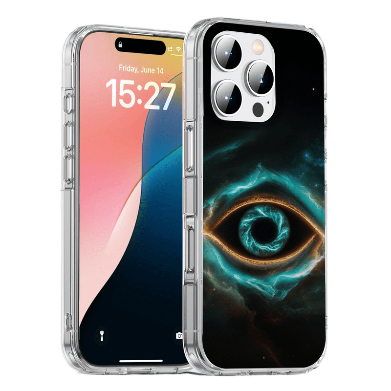 HZSY. Protective Gel Phone Case for iPhone 13 - Printed Green Eye ...