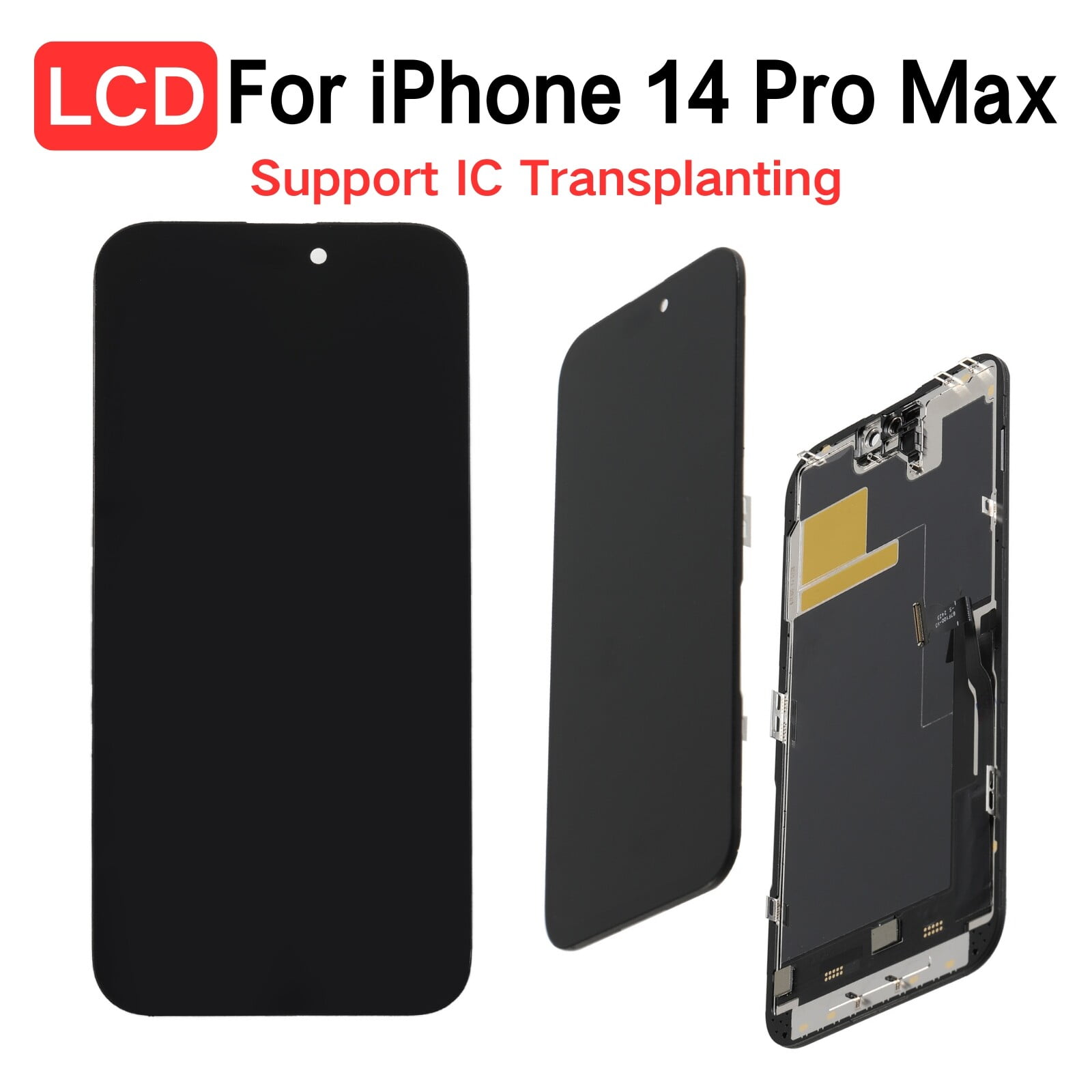 For iPhone 14 Pro Max Incell LCD Display Screen Touch Digitizer Replace ...