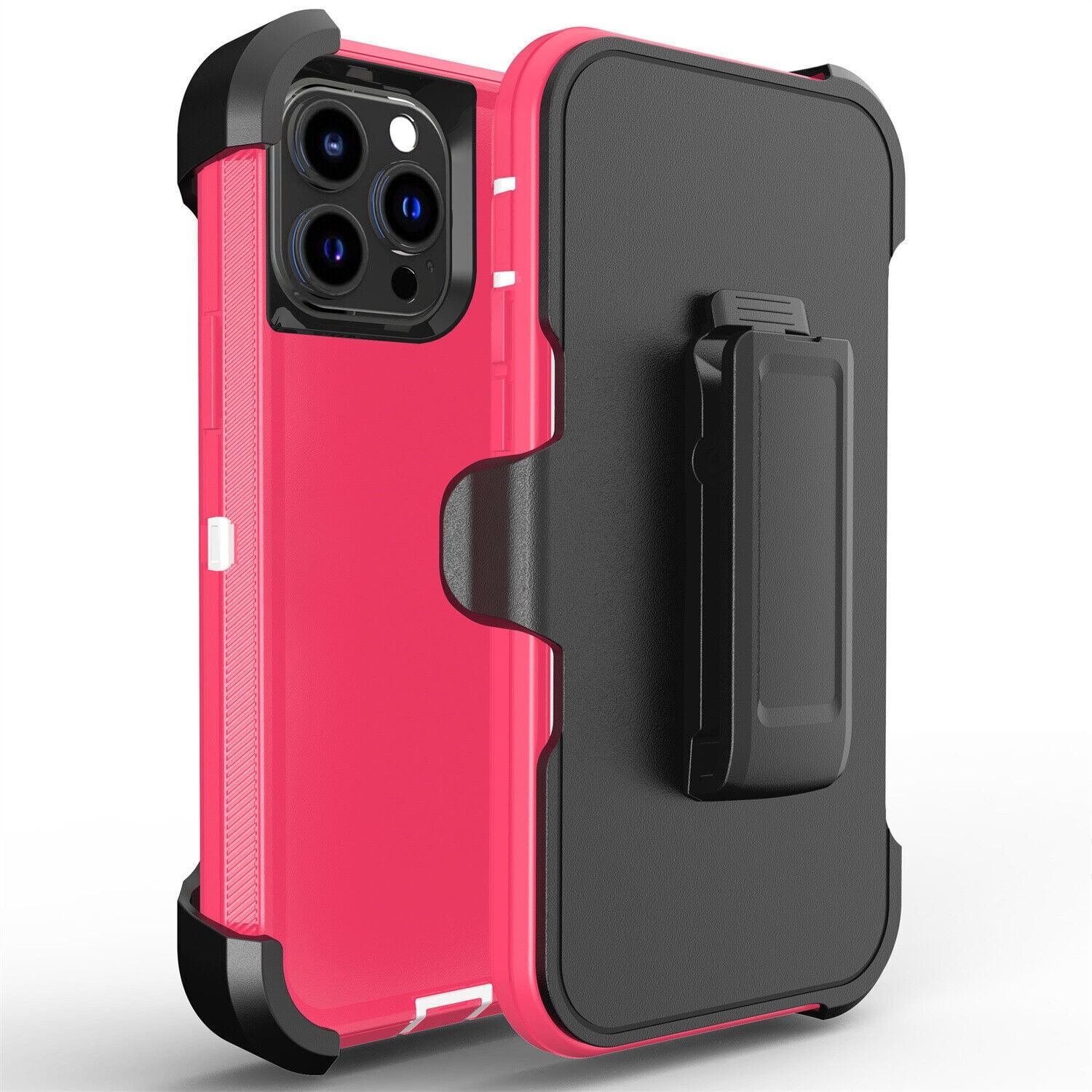 For iPhone 15/14/13/12 Pro Max /Plus Shockproof Defender Armor Case W ...
