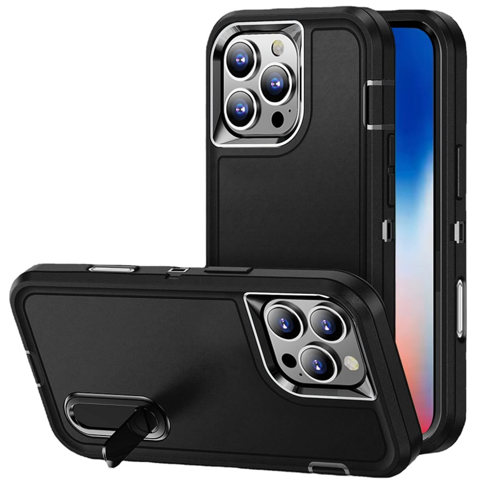 For iPhone 16 Pro 6.3 inch PEAK 3in1 Toughest Hybrid with Stand Cover ...