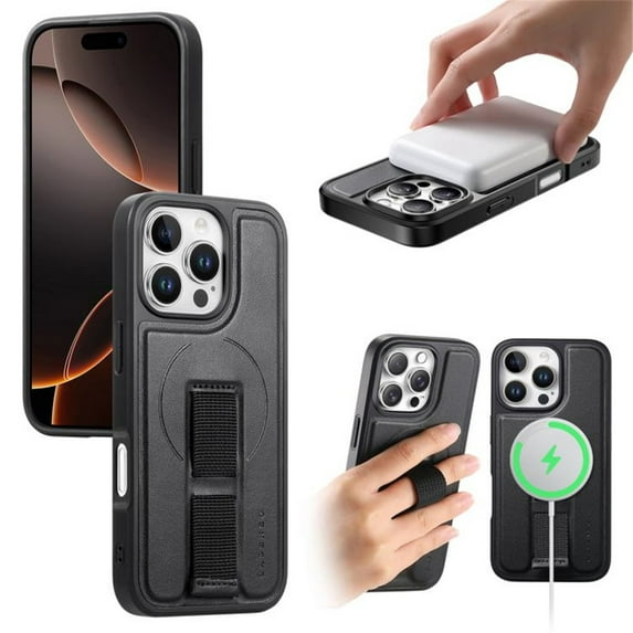 For iPhone 16 Pro Max 6.9" Case With Belt Clip Holster And Kickstand ...