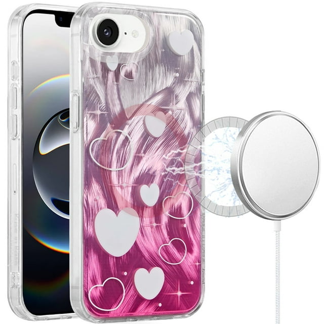 For iPhone 16E (E edition) / SE4 (2025) Double Layer Design IMD TPU ...