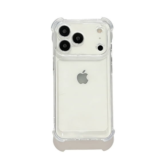For iPhone 17 Pro Max Case Clear Thickened Bumper Shockproof ...