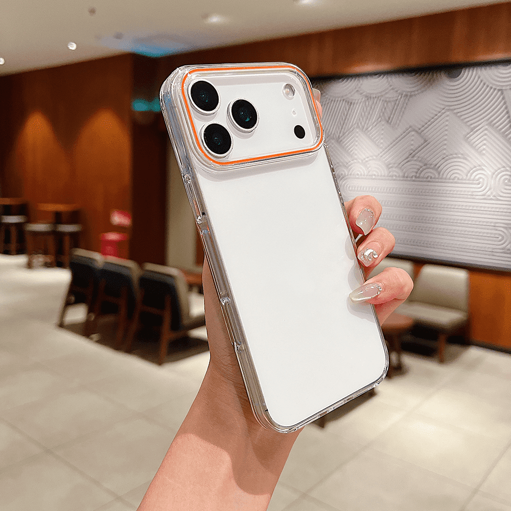 For iPhone 17 Pro Max Case Solid color Bumper Shockproof Hard Back ...