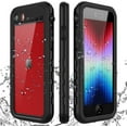 SHELBOX iPhone SE 3rd Generation Waterproof Case, Shockproof Cover ...