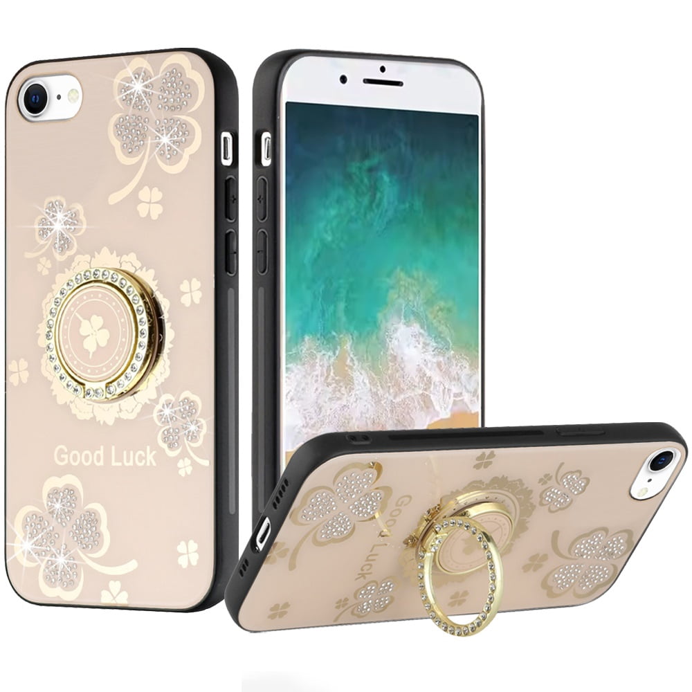 For iPhone 17E / 16E / SE4 SPLENDID Diamond Glitter Ornaments Engraving ...