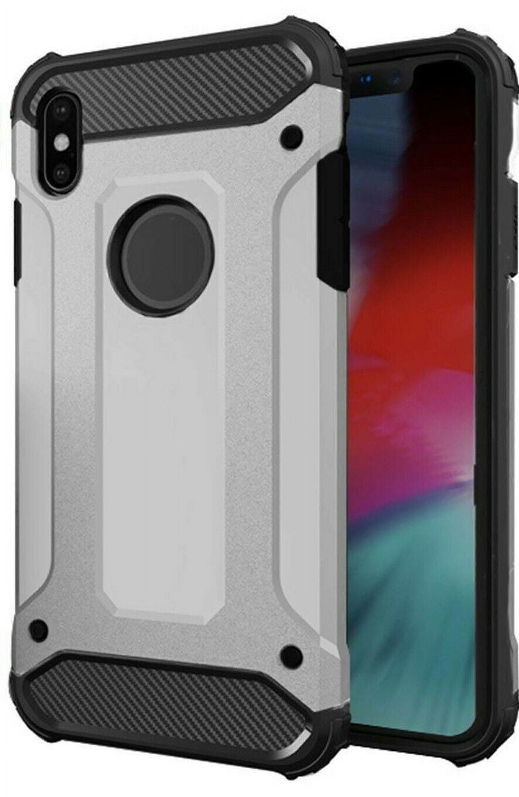For iPhone XR Case, High-Quality Anti-Shock Protective Cover Armor ...