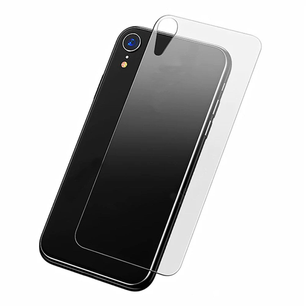For iPhone XR Rear Back Glass Screen Protector - Walmart.com