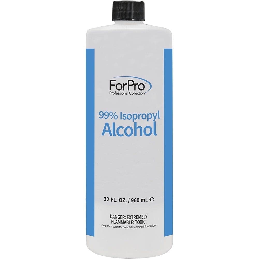 ForPro 99% Pure Isopropyl Alcohol, Unadulterated, 32 Fl Oz, Made in USA ...