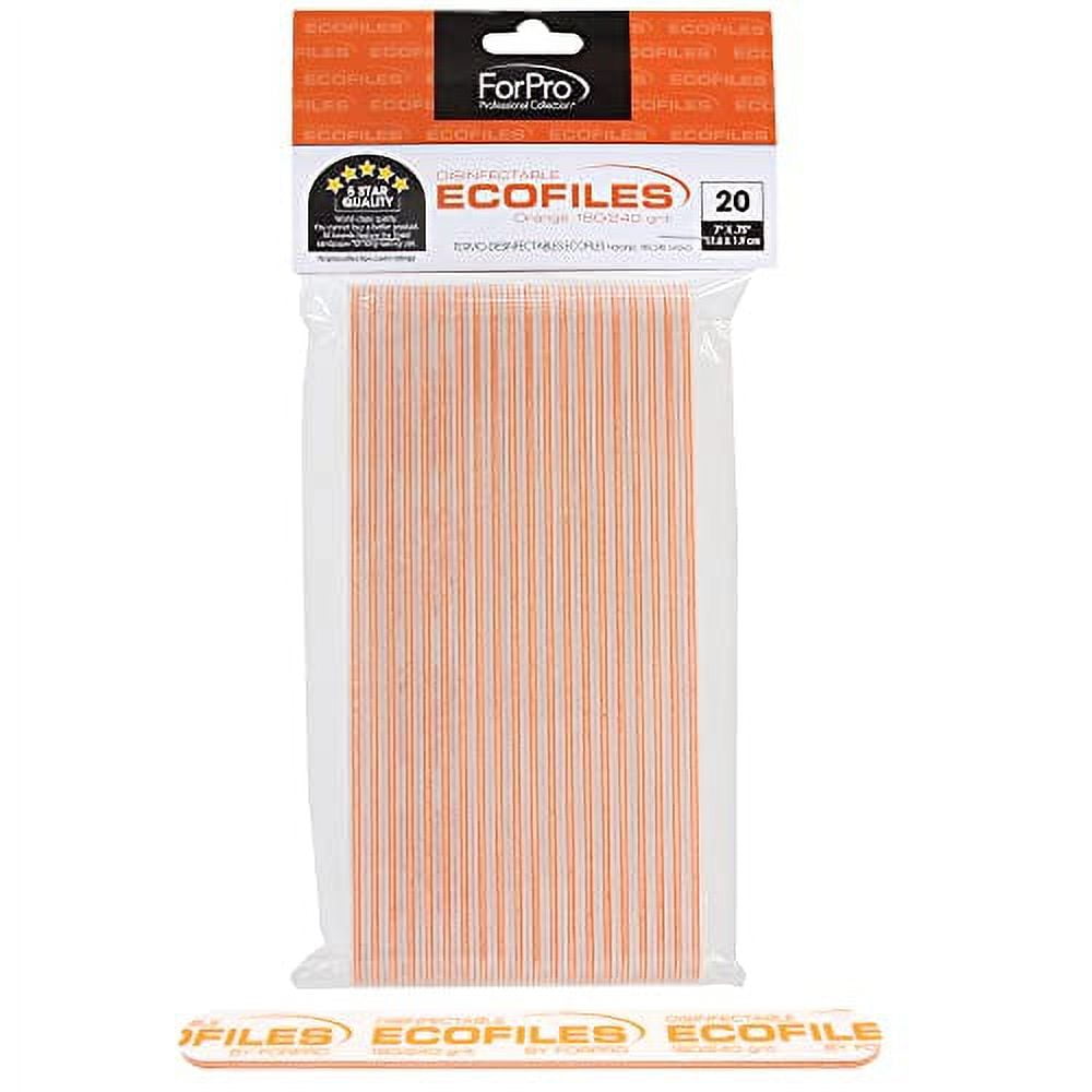 ForPro ECOFILES, Eco-Friendly Manicure and Pedicure Foam Board Nail ...