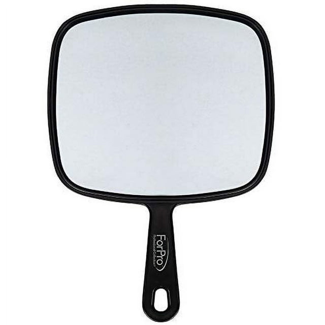 ForPro Extra Large Hand Mirror with Handle, 9” W x 12” L, Multi-Purpose ...