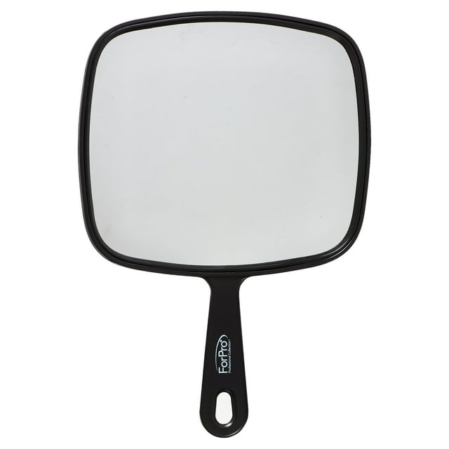 ForPro Extra Large Hand Mirror with Handle, 9” W x 12” L, Multi-Purpose ...