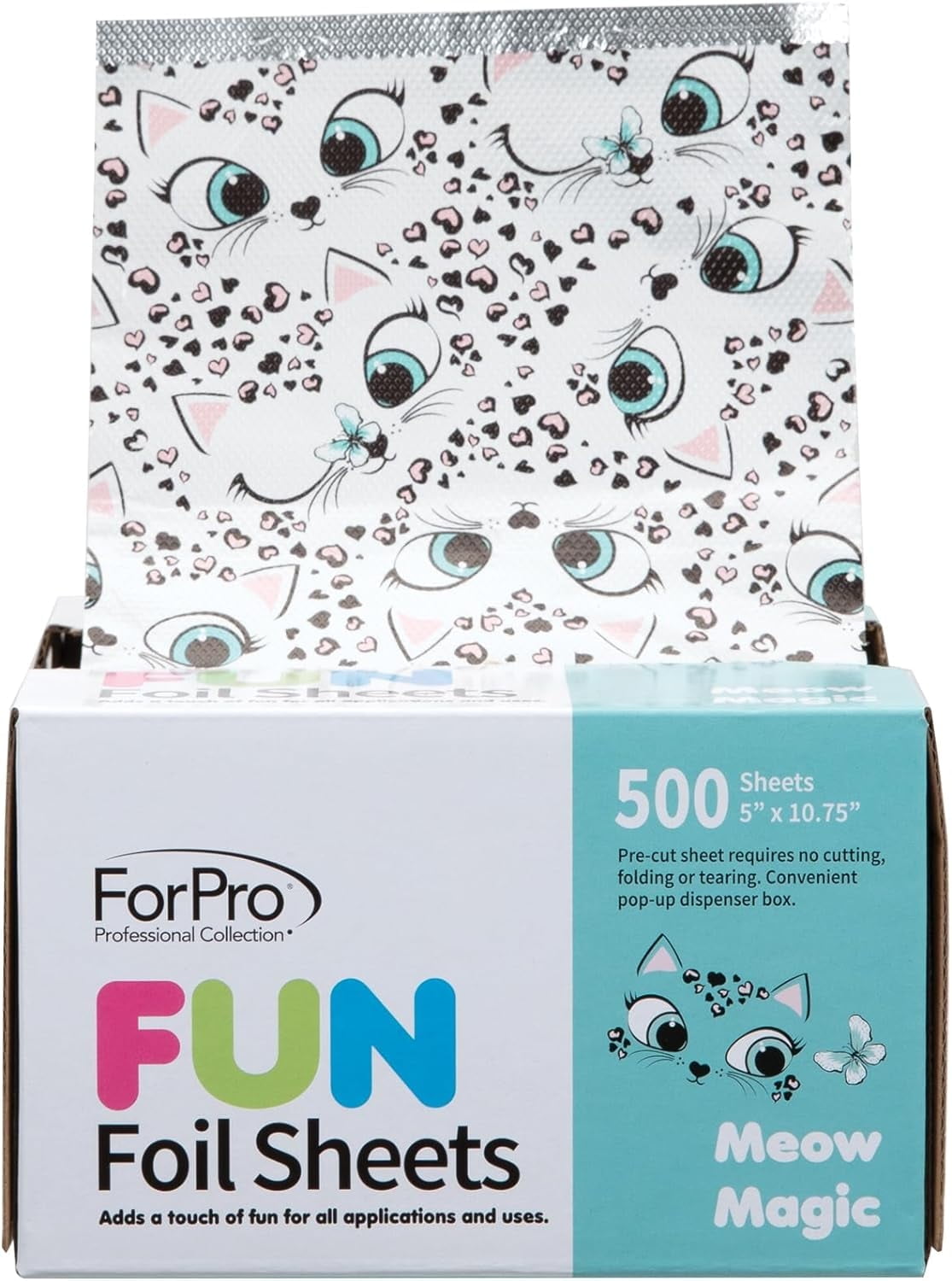 ForPro FUN Meow Magic 5" Foil Sheets, Aluminum Foil, Pop-Up Foil ...