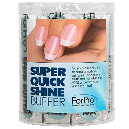 ForPro Professional Collection Super Quick Shine 2-Way Buffer, Green ...