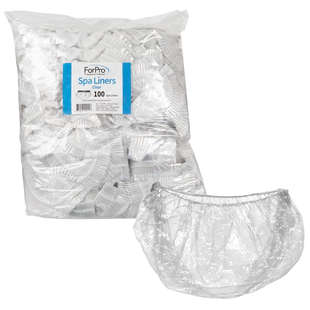 ForPro Spa Liners, Fit All Pedicure Spas, Disposable Pedicure Liners ...