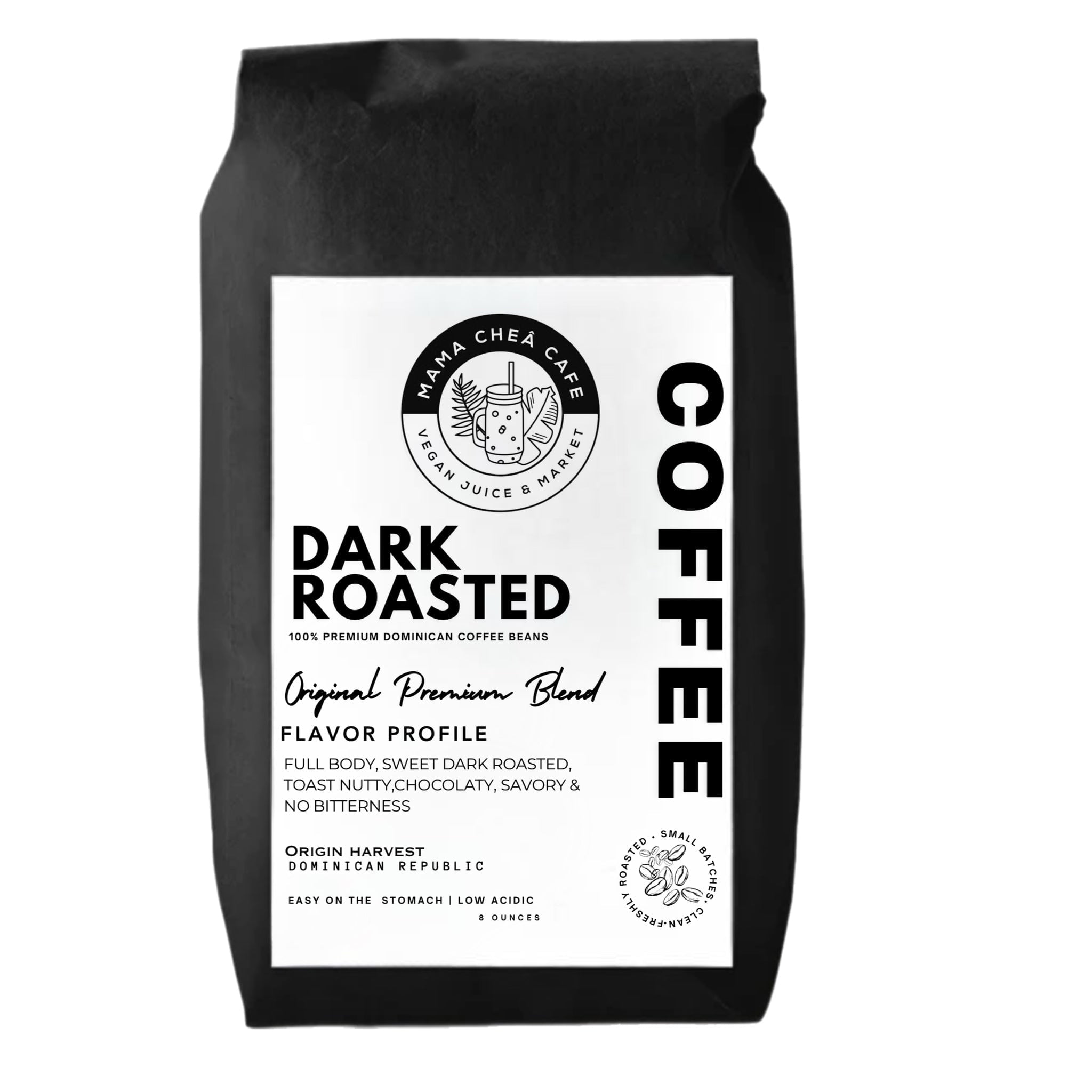 Forage Earth & Ocean Wild Harvest Botanicals Foods LLC Dark Roasted ...
