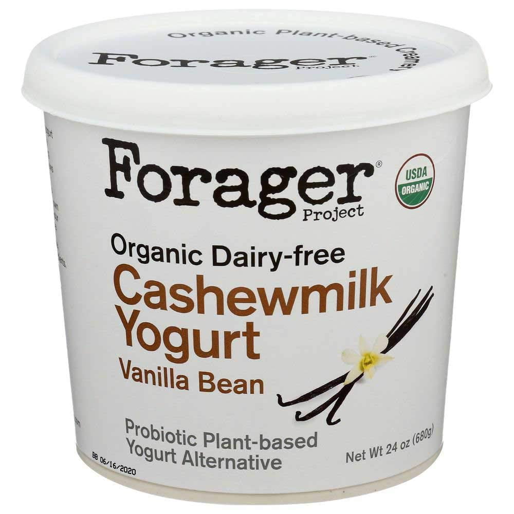 Forager Project Organic Dairy Free Vanilla Bean Cashewmilk Yogurt, 24 ...