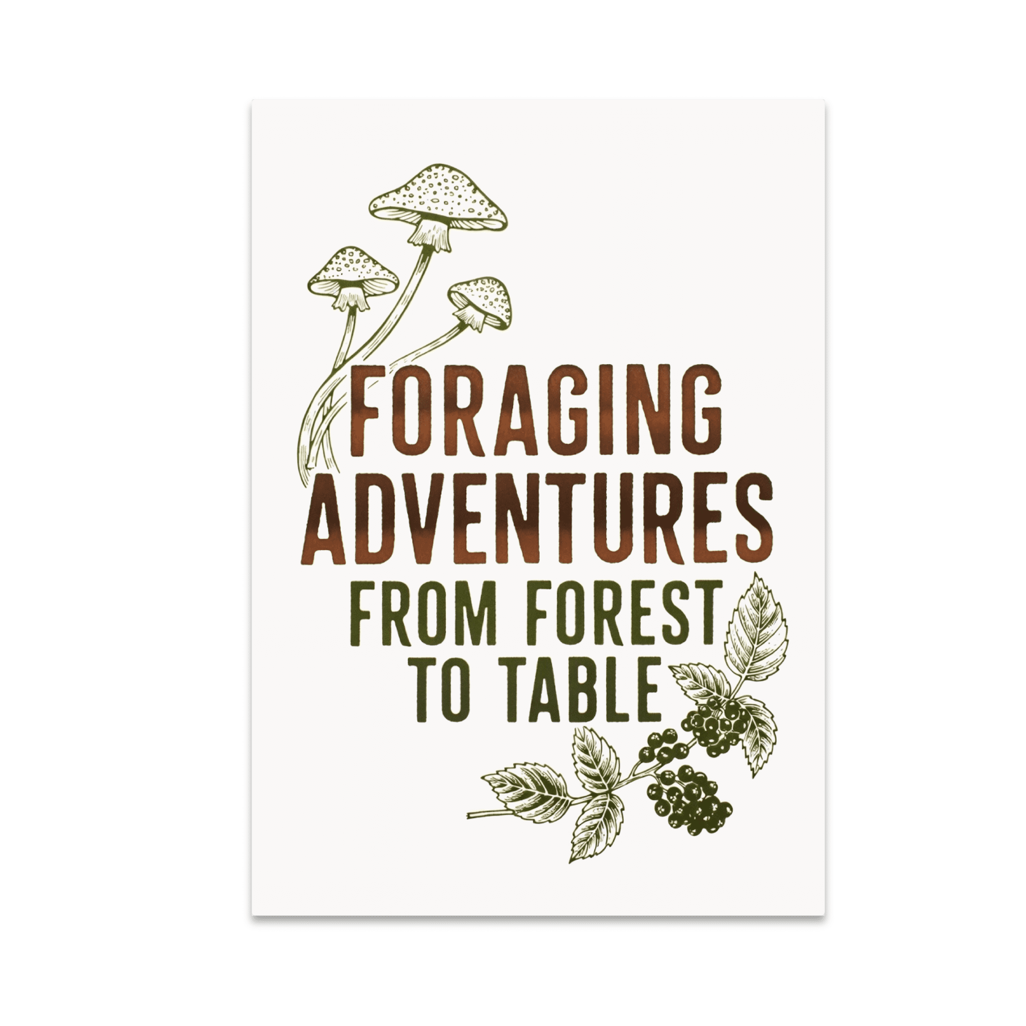 Foraging Poster