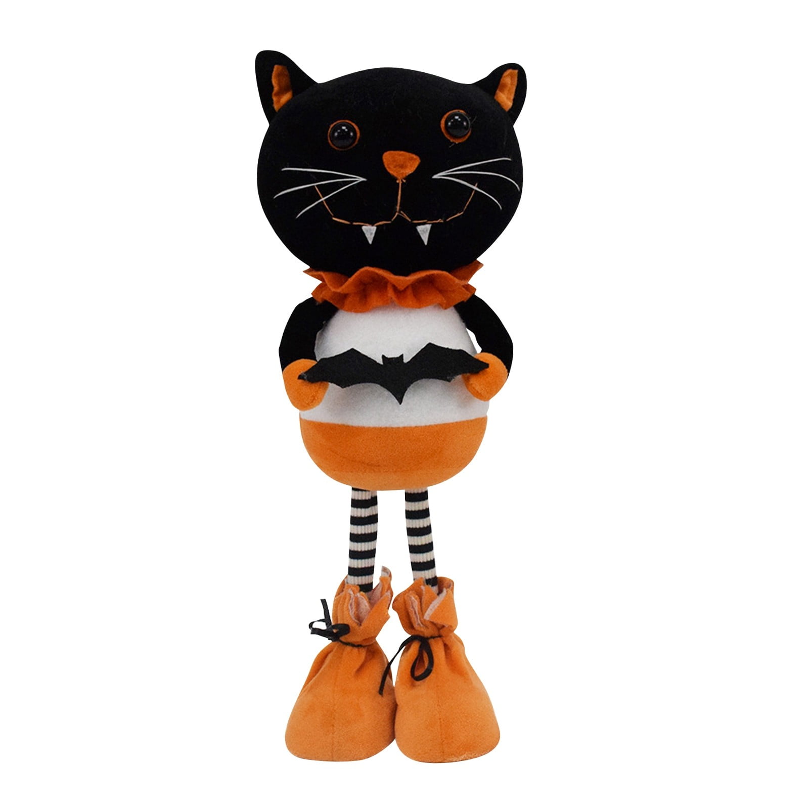 Foraging dimple Halloween Black Cat Plush Toys The Cat Stuffed Animals ...