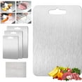 Foraging dimple Titanium Cutting Board, 2025 Upgrade Titanium Cutting ...