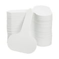 Foraineam 1000 Pack White Plastic Plant Labels, Waterproof T-Type Plant ...