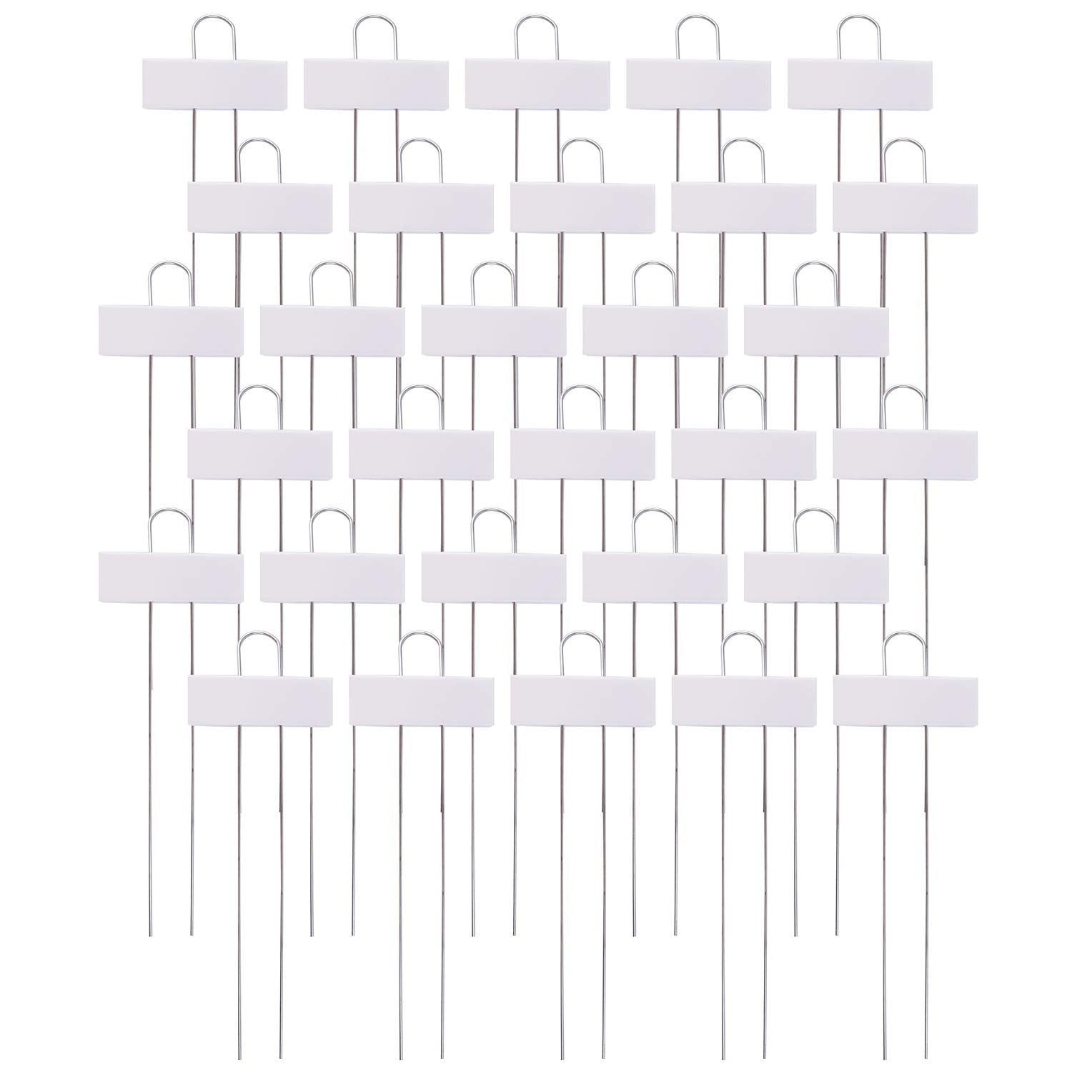 Foraineam 30 Pack Metal Plant Labels Plant Tags Weatherproof Planting ...