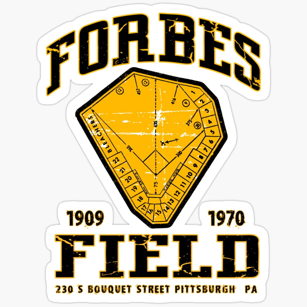 Forbes Field Sticker Baseball Sticker, Football Sticker, Basketball ...