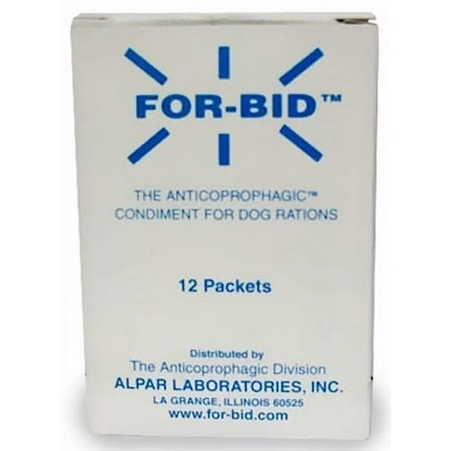 Forbid Coprophagia Deterrent - Stops Stool-Eating in Dogs, Puppies ...