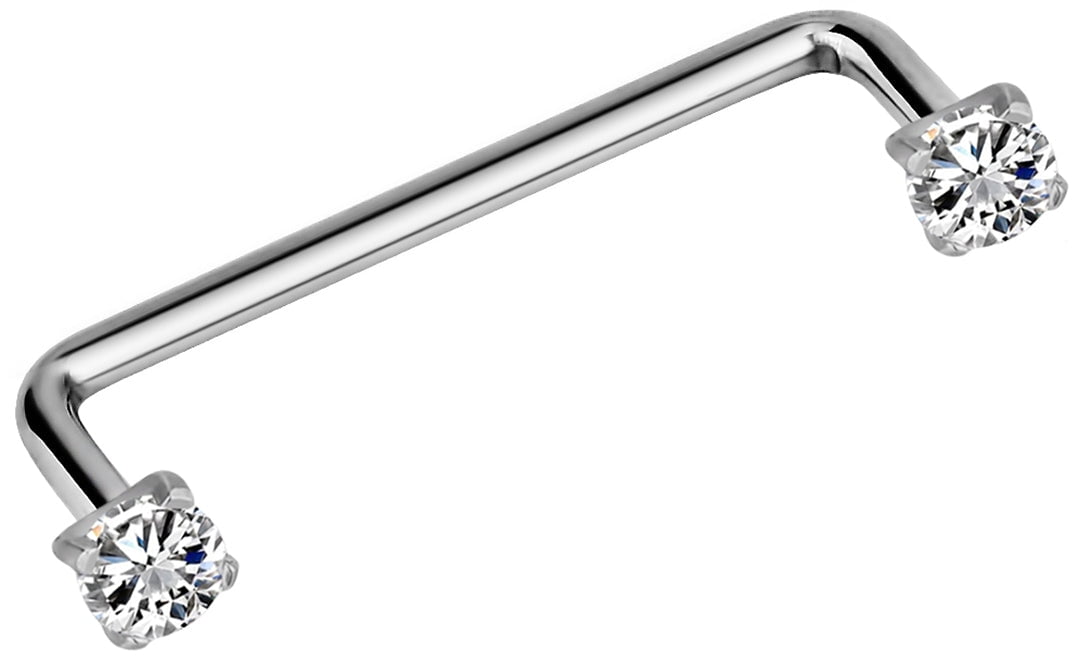 Forbidden Body Jewelry Surface Tragus Piercing Jewelry, Staple Surface ...