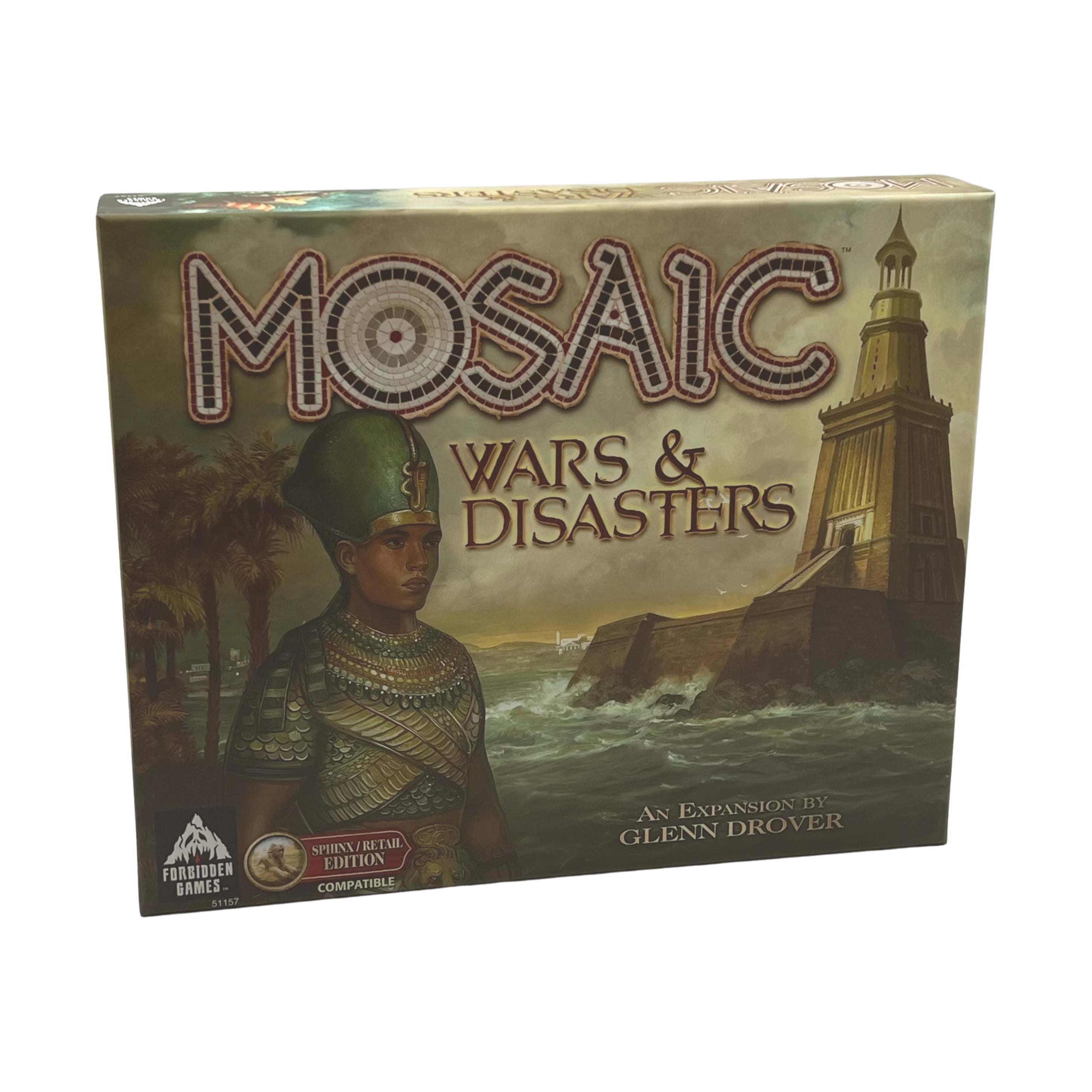Forbidden Games Mosaic: Wars & Disasters Strategic Civilization Board ...