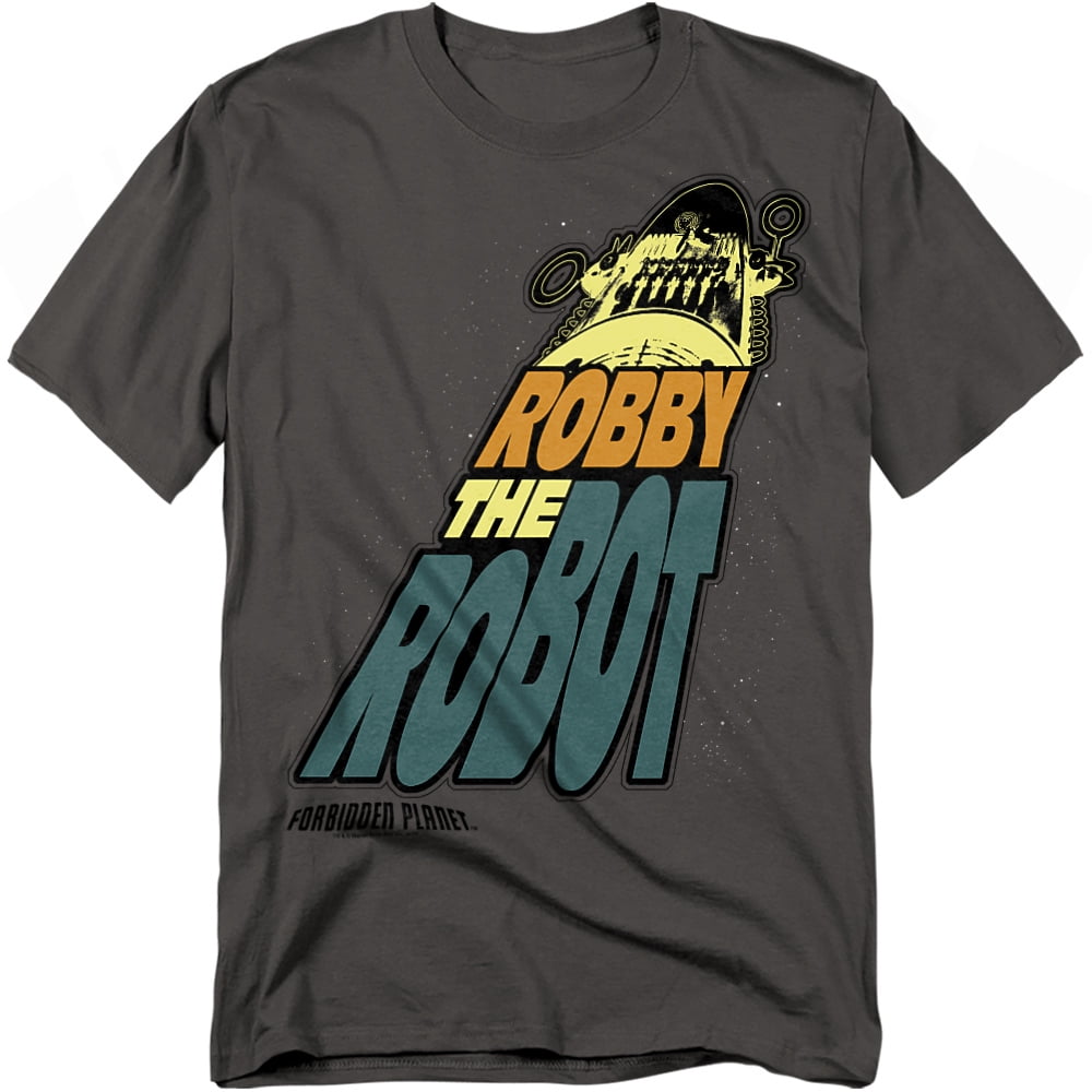 Forbidden Planet T-Shirt Robby The Robot Unisex Graphic Tee For Men ...