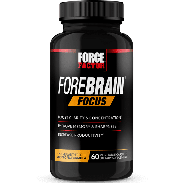 Force Factor Forebrain Nootropic Brain Health Supplement for Focus ...
